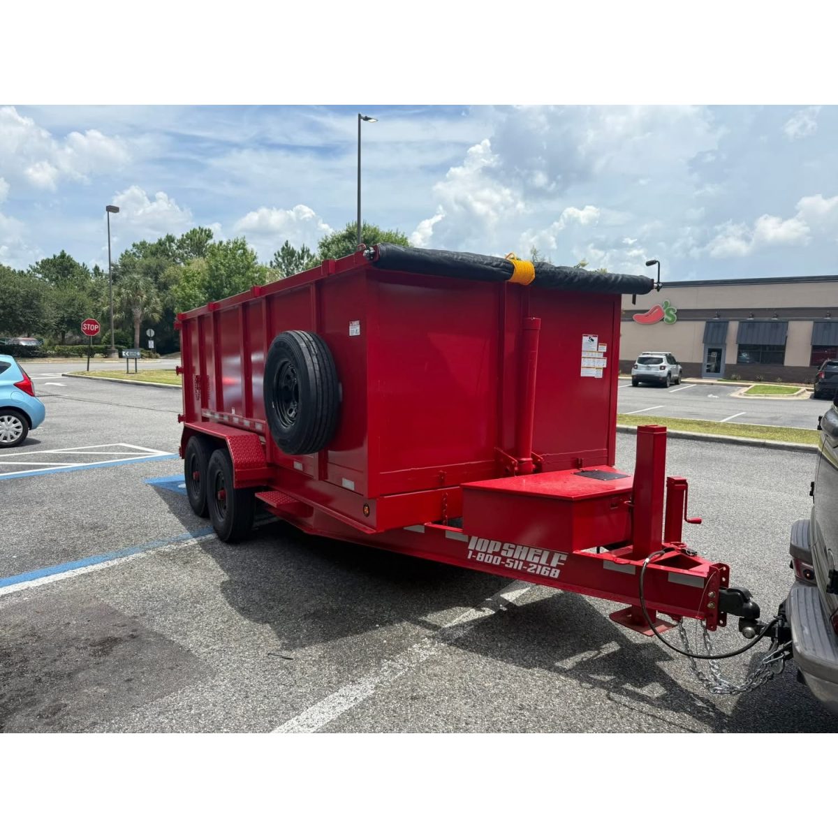 7×14 ft - 12yd Dump Trailer - The Trailer Team Trailer Rental